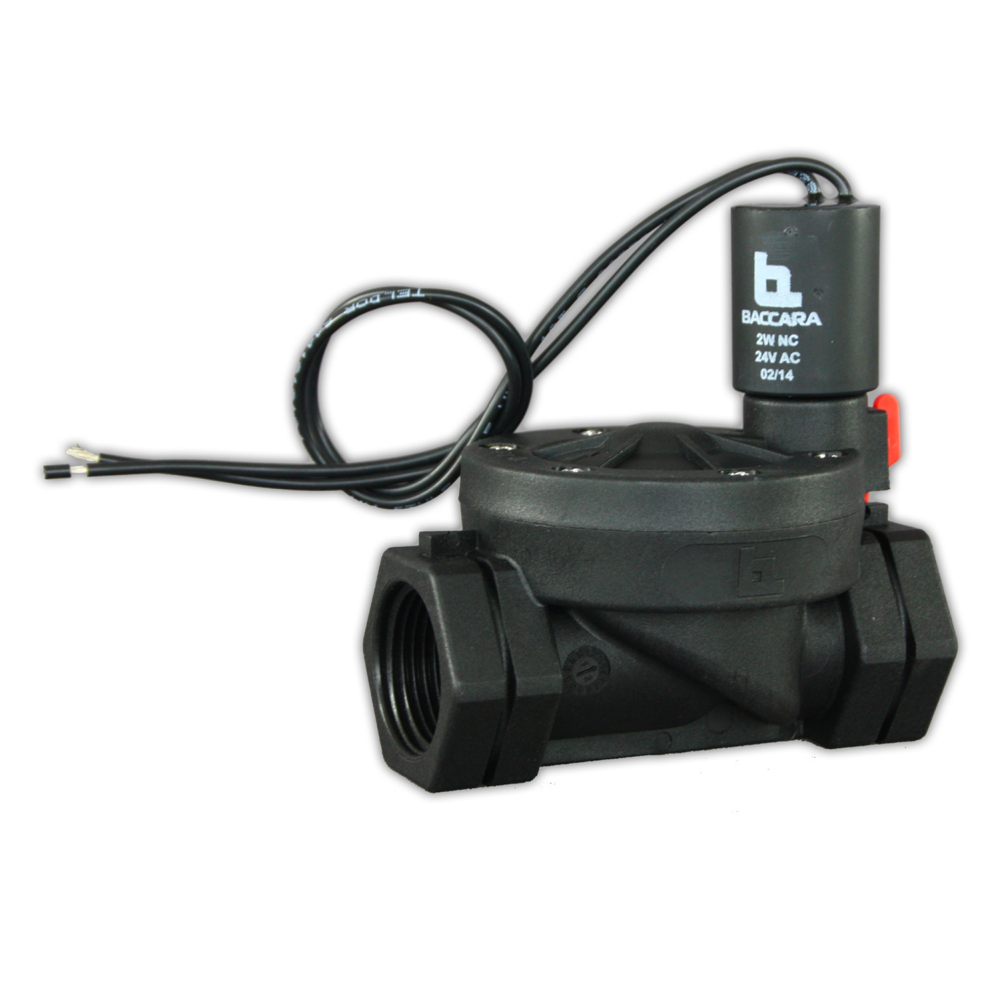 Normally Closed (NC) Solenoids - 24VAC c/w Flow Controls